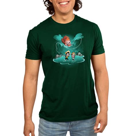 Goofy And Max Go Fishing Official Disney Tee Teeturtle