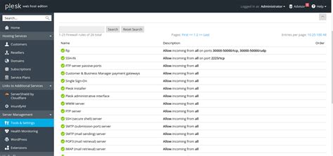 Cara Whitelist Dan Block Ip Pada Firewall Plesk Panel Vps