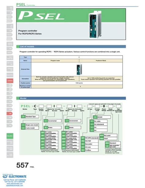 Iai Ethernet Ip Pcon Acon Specsheet