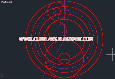 Autocad Practice Drawings Step By Step Procedure ~ Ourengineeringlabs