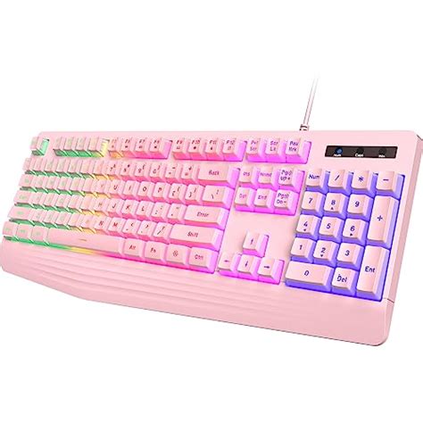 Top Best Pink Light Up Keyboard Reviews Buying Guide Katynel