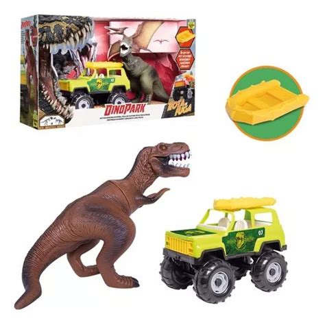 Brinquedo Dino Park Infantil Carro Jipe 4x4 Dinossauro Bote Mercadolivre
