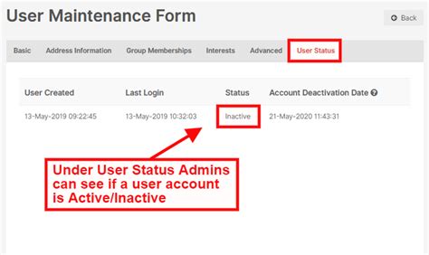 user account issues cms support