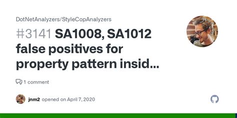 Sa1008 Sa1012 False Positives For Property Pattern Inside Tuple