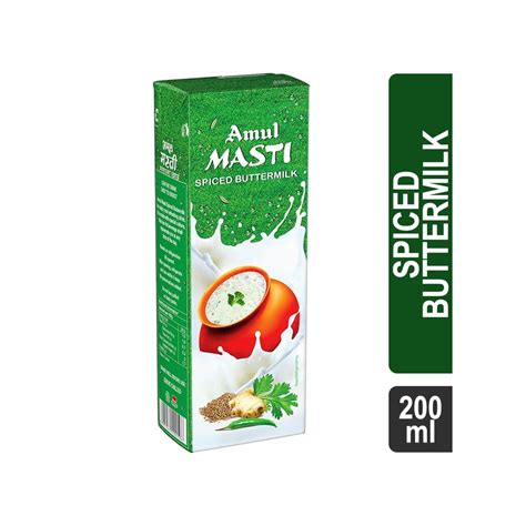 Amul Masti Spiced Salted Buttermilk Price Buy Online At ₹15 In India