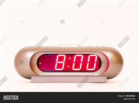 Digital Watch 8 00 Image And Photo Free Trial Bigstock