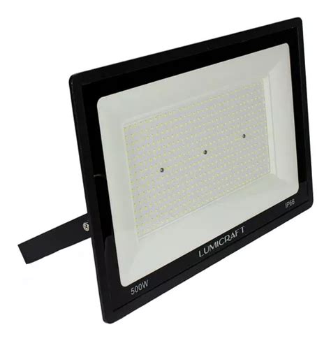 Reflector Led 500w Luminario Exterior Lumicraft Ip66 Rf500w