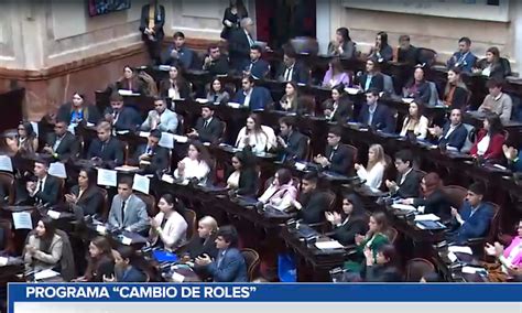 Se realizó en Diputados una nueva edición del programa Cambio de Roles