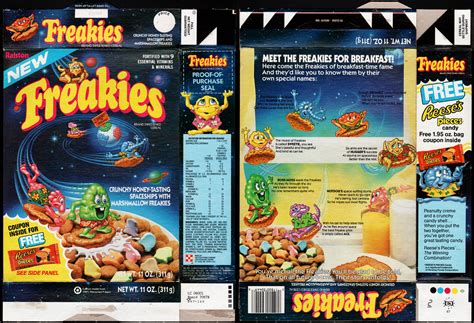 Ralston Freakies Free Reeses Pieces Cereal Box 19 Flickr