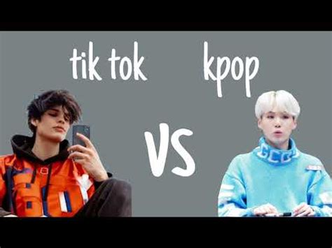 Kpop Vs Tik Tok Army Youtube Kpop Tik Tok Tok