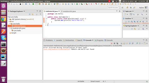 Java Application Not Working With Java9 And Eclipse Stack Overflow