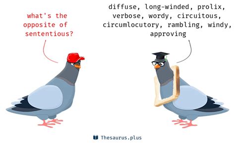 Sententious Synonyms And Sententious Antonyms Similar And Opposite