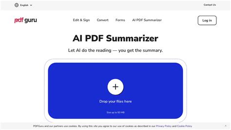 Ai Pdf Summarizer By Pdf Guru Faster Content Analysis Bestofai