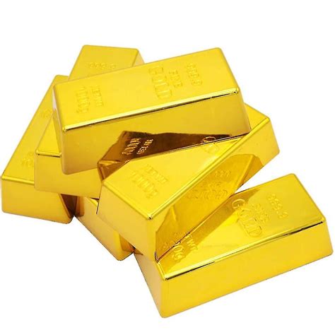 Fake Gold Bar Fake Golden Brick Replica Gold Bar Bullion Gold Bar