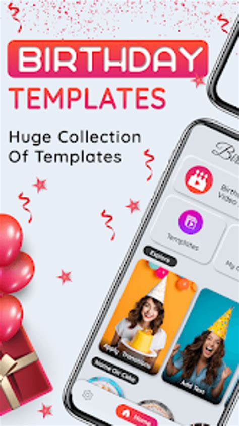 Birthday App Birthday Template Para Android Descargar