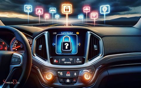 Car With Lock Symbol Chevy Equinox Anti Theft