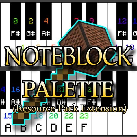 Noteblock Palette Resource Pack Extension Minecraft Texture Pack Noteblock Palette Resource Pack Extension Minecraft Texture Pack
