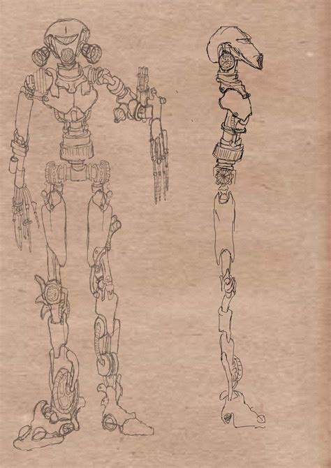 Robotics Design Sketch Freelancer