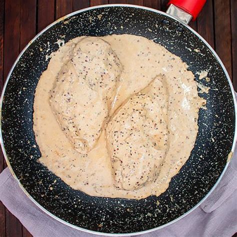 Skillet Dijon Mustard Chicken Recipe 🥘 Mustard Chicken