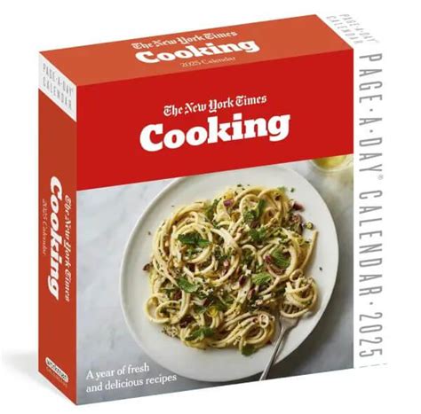 The New York Times Cooking Page A Day® Calendar 2025 Tenement Museum