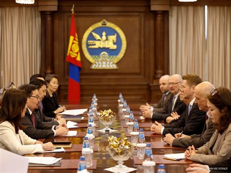 ХБНГУ ын Бундестагийн Байнгын хорооны гишүүдийг хүлээн авч уулзав