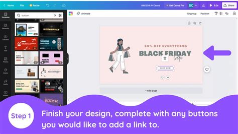 How To Add A Link In Canva Insert Canva Hyperlink Blogging Guide
