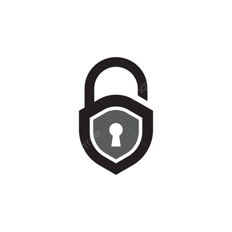 Padlock Logo Icon Access Private Safe Vector Access Private Safe Png And Vector With