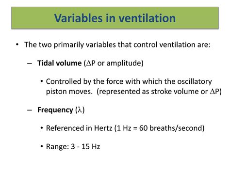 Seminar On Hfv High Frequency Ventilation Ppt
