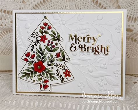 Stamping With Klass Holiday Blooming Trees