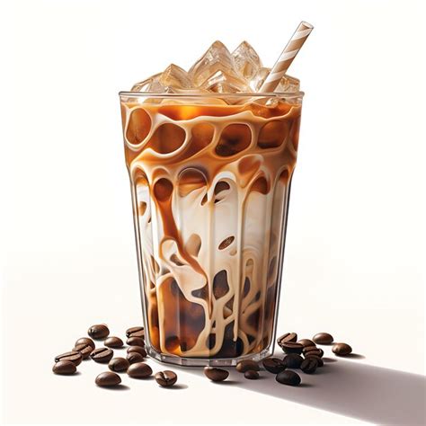 Premium Photo Iced Coffee With Cream Milk Perfect For Drink Catalog