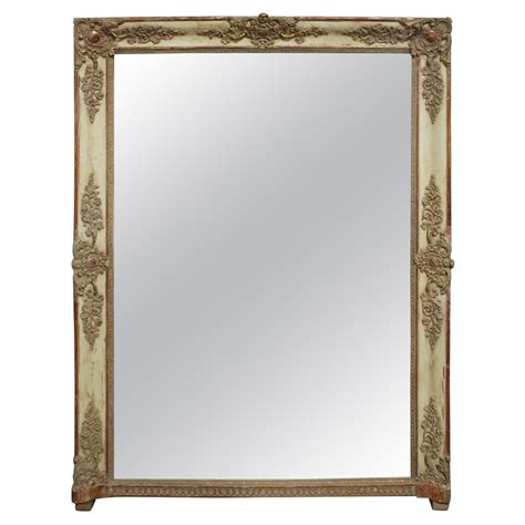 Classic Mirror Made Out Of Early 19th Century Carved Teak Wood Window