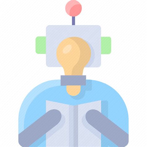 Modeling Learning Intelligence Machine Bot Robot Artificial Icon Download On Iconfinder