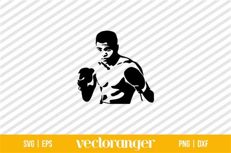 Muhammad Ali Svg Cut File Vectoranger