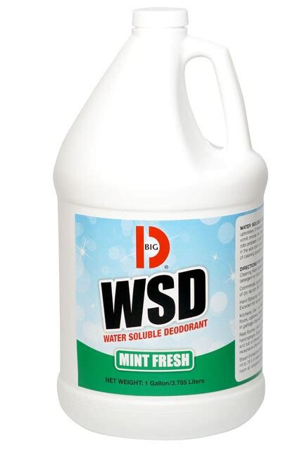 Wsd Concentrated Liquid Deodorant 4 L 164100 Prbdi164100 Montréal Québec Lalema Inc