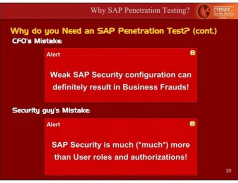 Why SAP