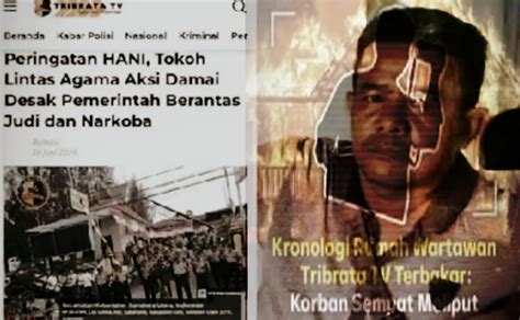 Tamparan Keras Bagi Insan Pers Di Tanah Air Tragedi Kebakaran Rumah