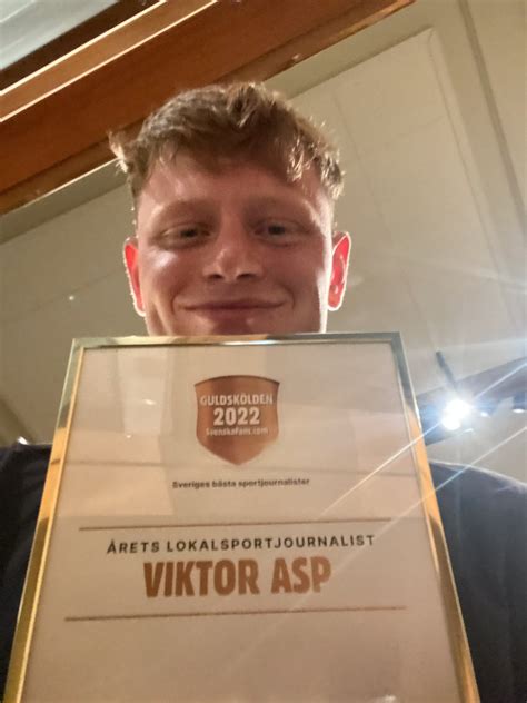 Viktor Asp on Twitter Tack alla som röstat