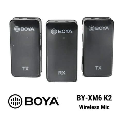 Boya Wireless Microphone BY-XM6 K2 Harga terbaik