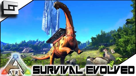 Ark Survival Evolved Titanosaur Taming Fail Youtube
