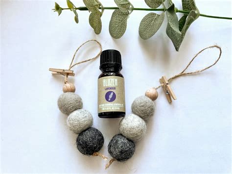 Essential Oil Diffuser Felt Wool Ball Diffuser Car Air Freshener Car Oil Diffuser Office