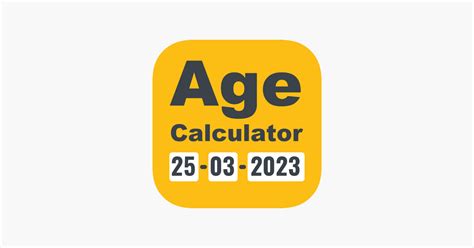 ‎chronological Age Calculator I App Store