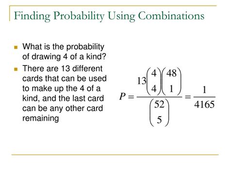 PPT Finding Probability Using Tree Diagrams And Outcome Tables