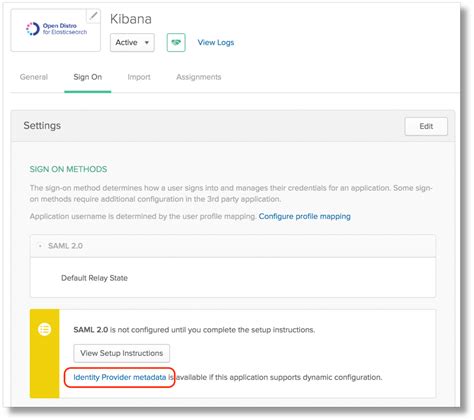 程序员文库 · 向使用 Saml 和 Okta 的 Open Distro For Elasticsearch