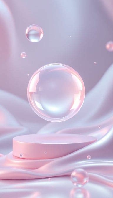 Free Floating Pearl Sphere Image Download At Stockcake
