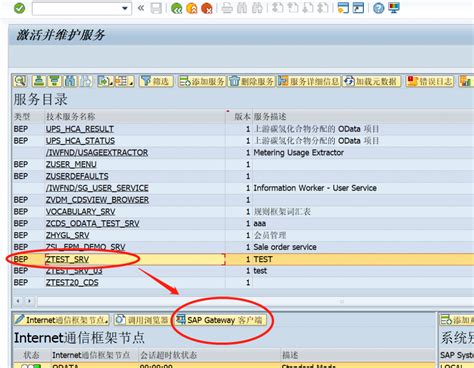 使用cds生成odata服务 优通sap