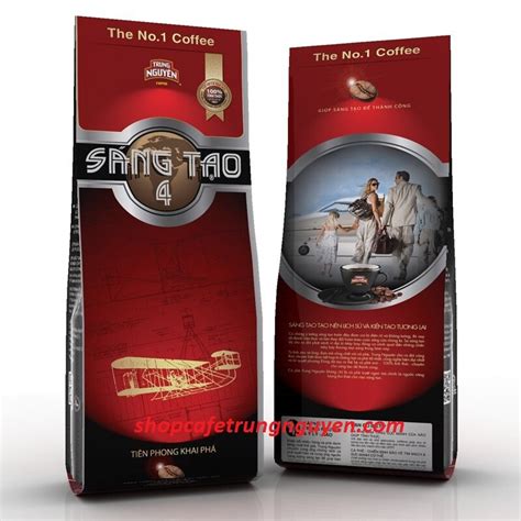 Cà phê Trung Nguyên Sáng Tạo 4 Loại cà phê ngon nhất của Trung Nguyên