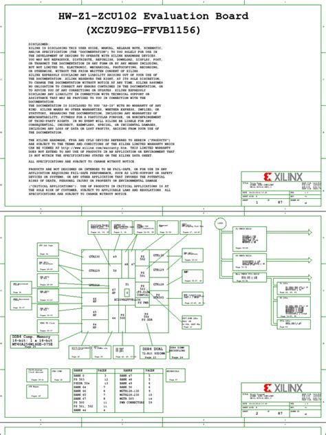 Zcu102 Schematic Xtp454 Pdf Computer Science Digital Technology