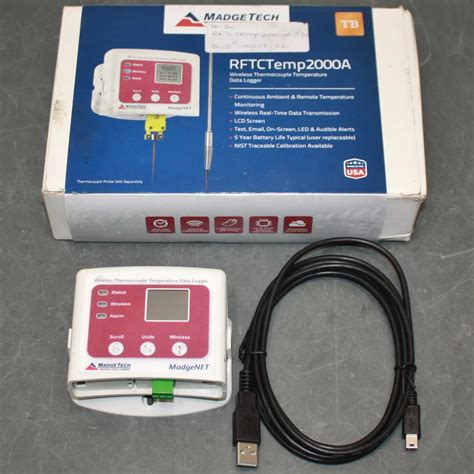 Madgetech Rftctemp A Wireless Thermocouple Based Off
