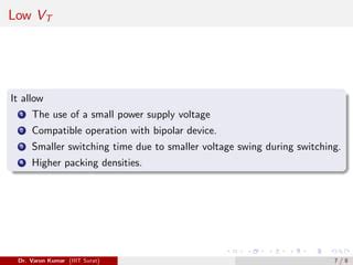 Introduction To MOSFET PDF