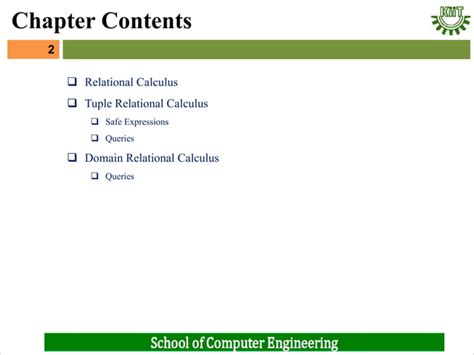 Dbms 14 Relational Calculus Pdf